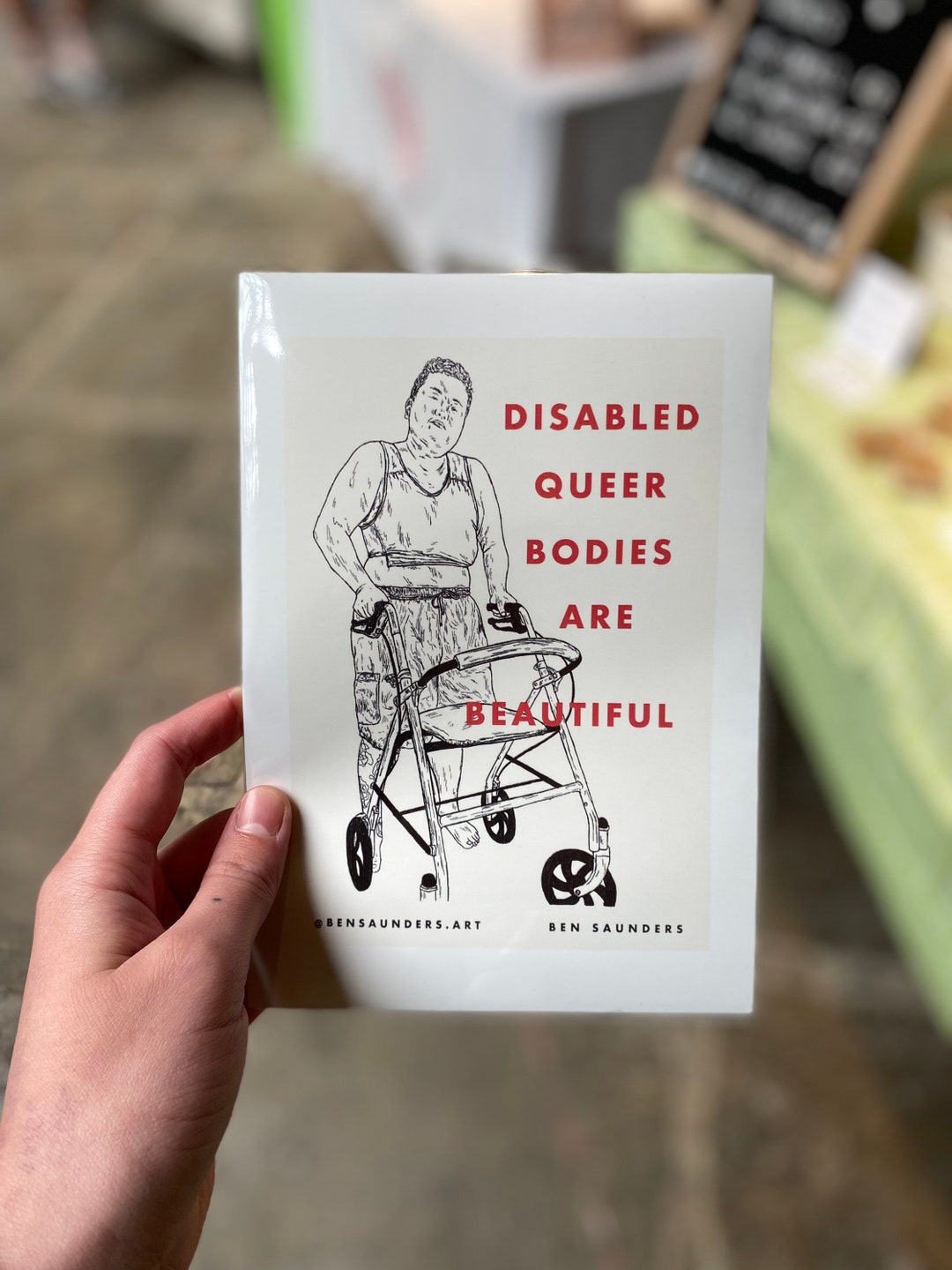 Disabled Queer Bodies Are Beautiful Transgender Art Print - Etsy