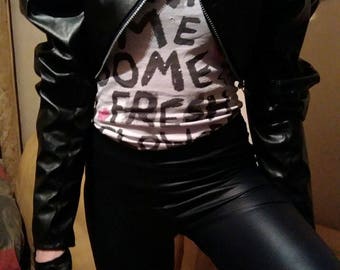 Leather bolero | Etsy