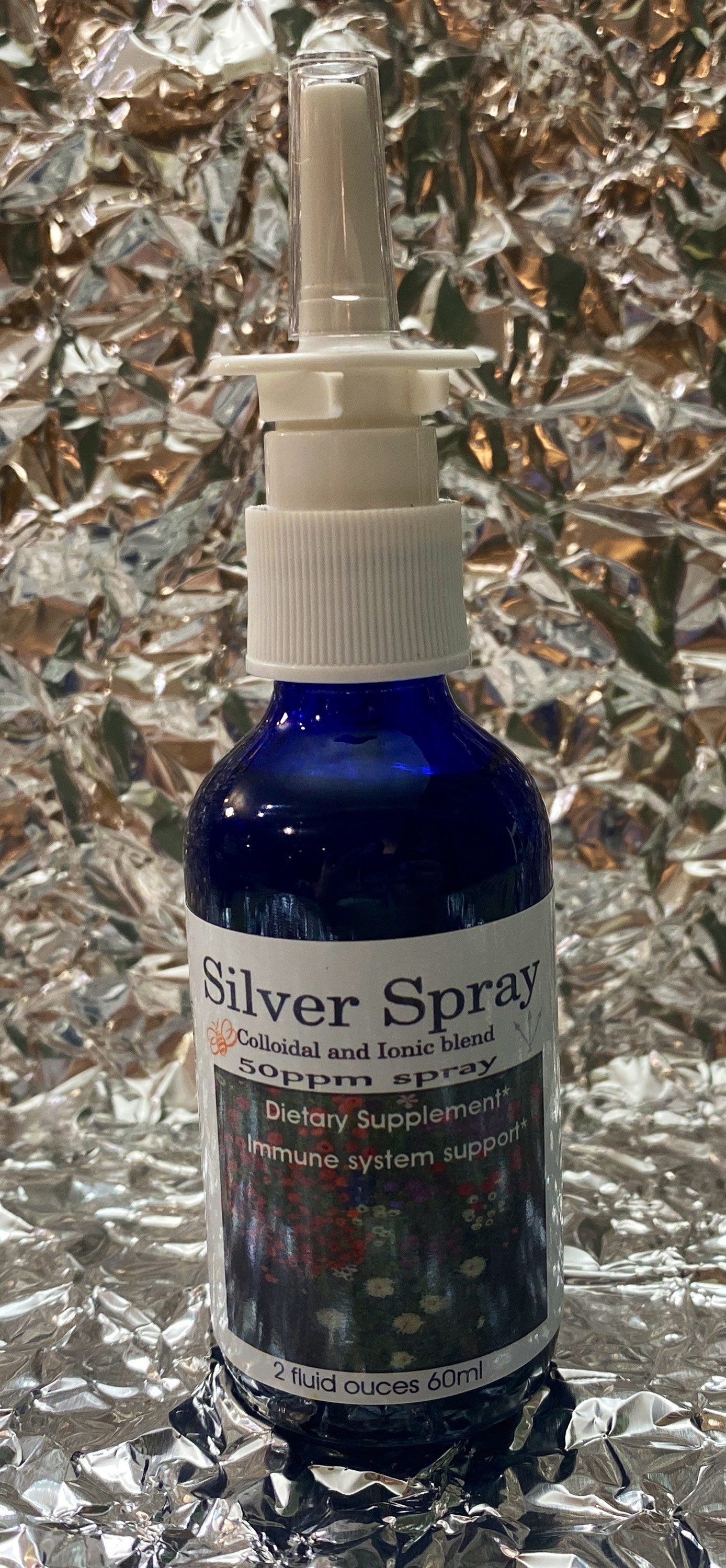 Colloidal Silver Upright Spray 50 Ppm 2oz Size - Etsy