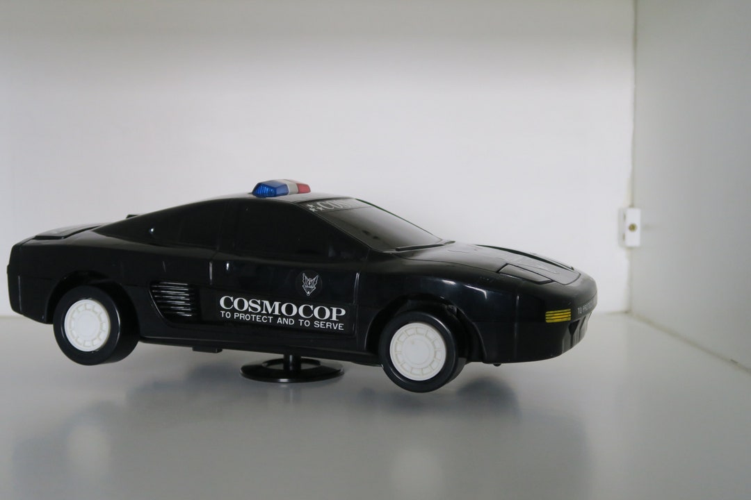 Vintage Automated Battery Operated Cosmocop Space Car 1980's RARE - Etsy UK