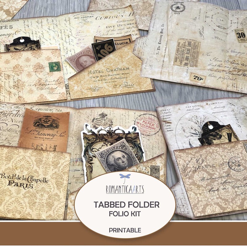 Printable File Folders - Etsy