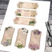 Editable Botanical Labels, Write on Floral Labels, Shabby Flower ...