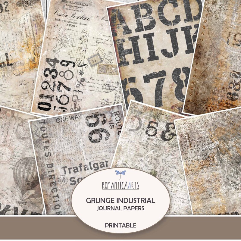 Industrial Letters - Etsy