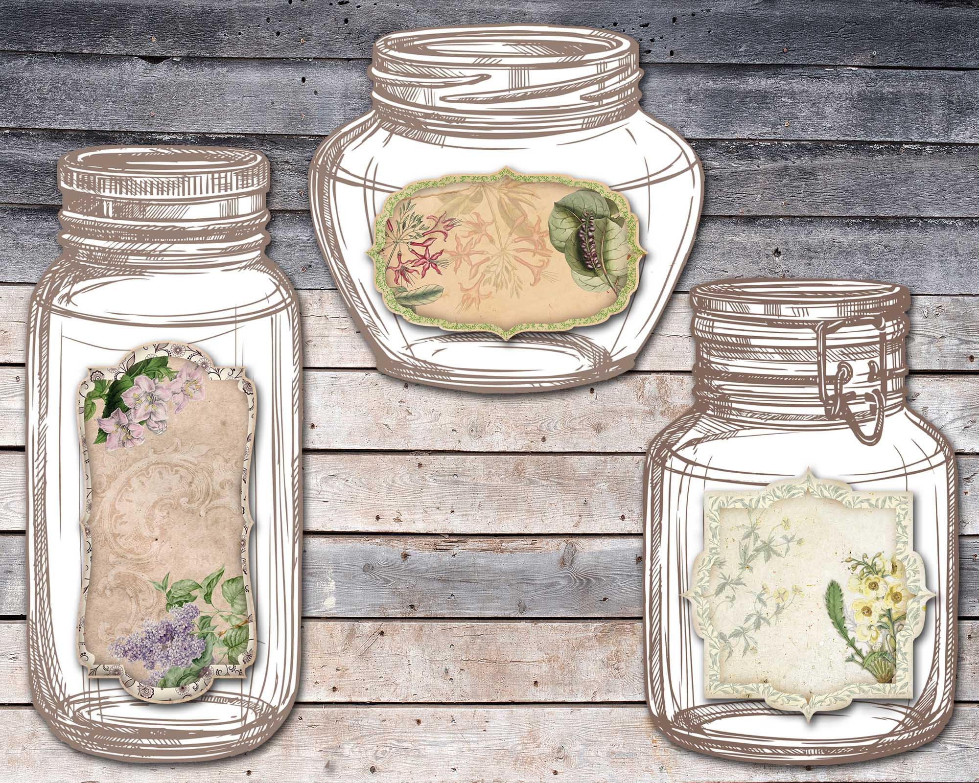 Editable Botanical Labels Write On Floral Labels Botanical | Etsy