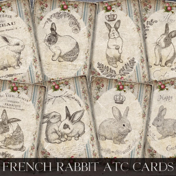 French Rabbit - Etsy