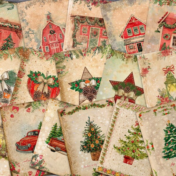 Christmas Paper - Etsy