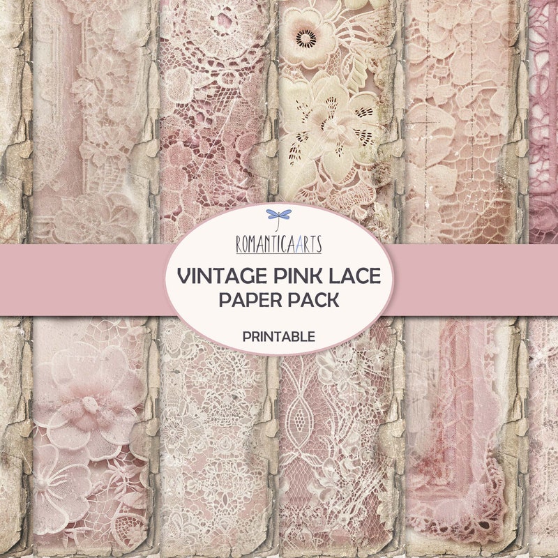 Vintage Lace Paper - Etsy