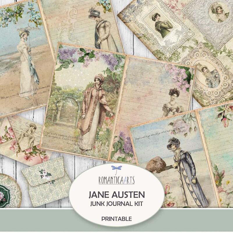 Jane Austen Paper - Etsy