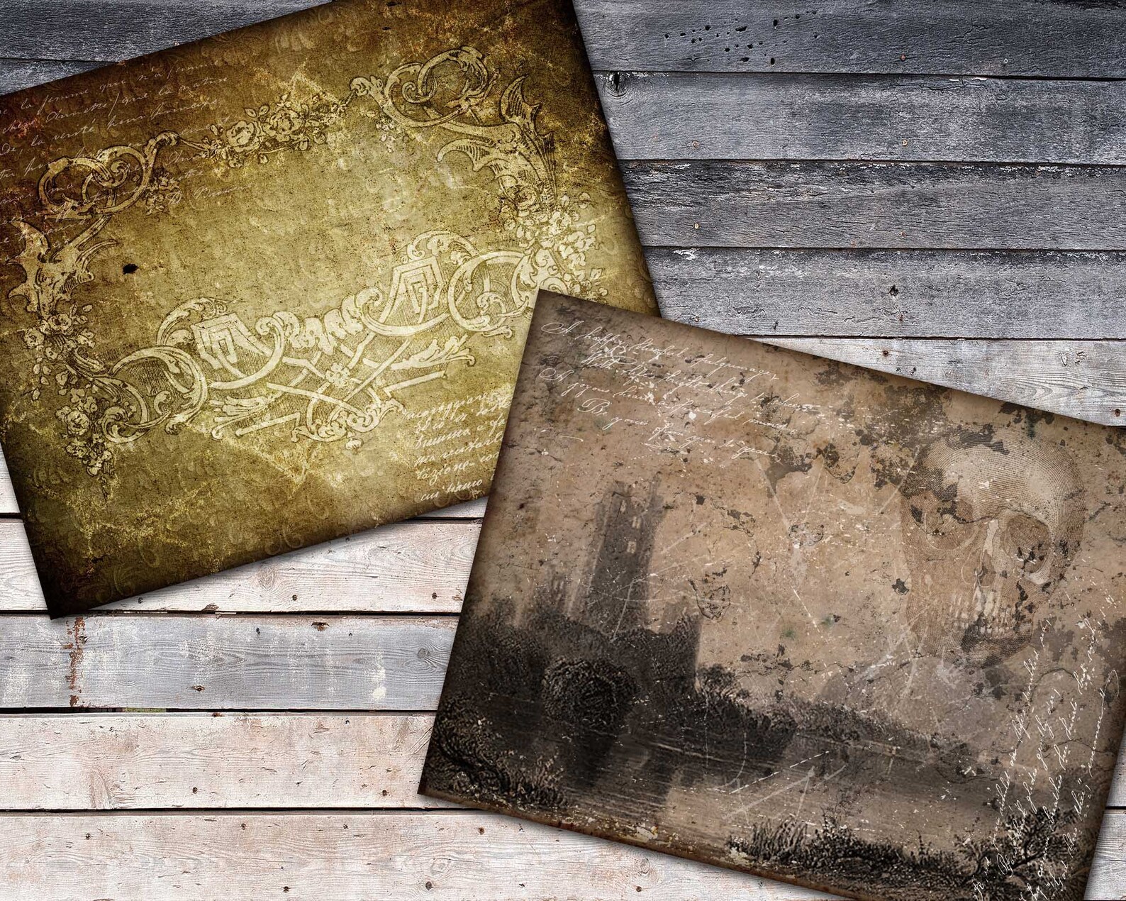 Haunted Halloween Journal Pages Creepy Halloween Digital - Etsy