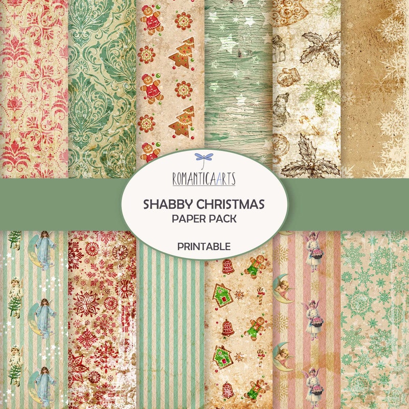 Shabby Chic Paper - Etsy