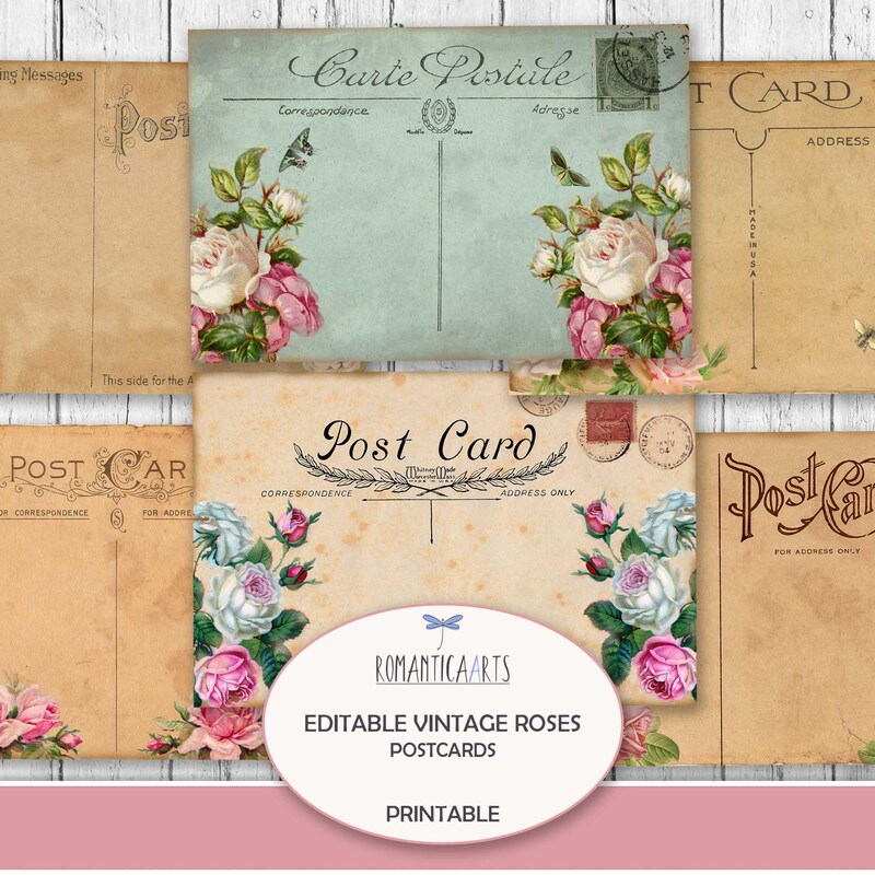 Victorian Postcards - Etsy