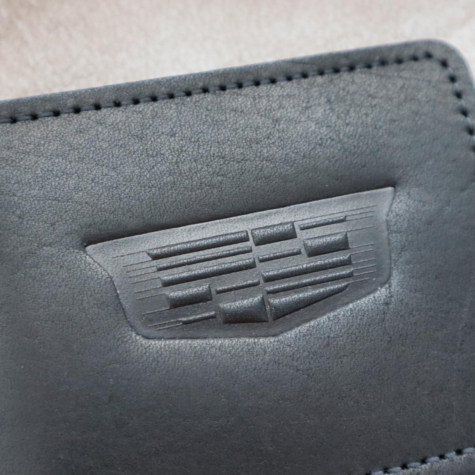 Leather Wallet With Cadillac Logo – Personalized Embossed Men's Wallet ...