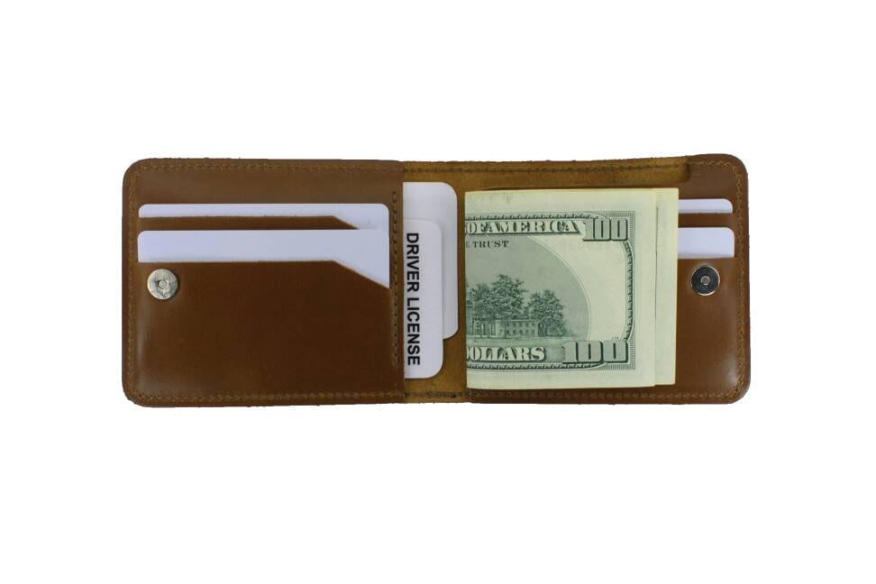 Wallet leather bitcoin Small man wallet handmade wallet | Etsy