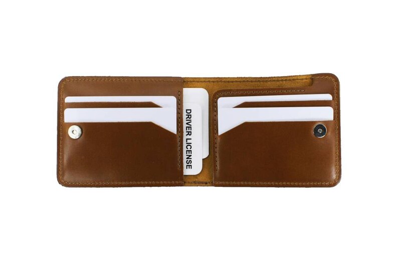 Wallet leather bitcoin Small man wallet handmade wallet | Etsy