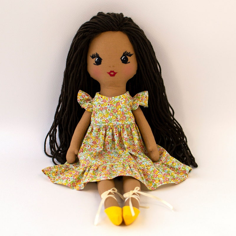 Soft Fabric Doll - Etsy