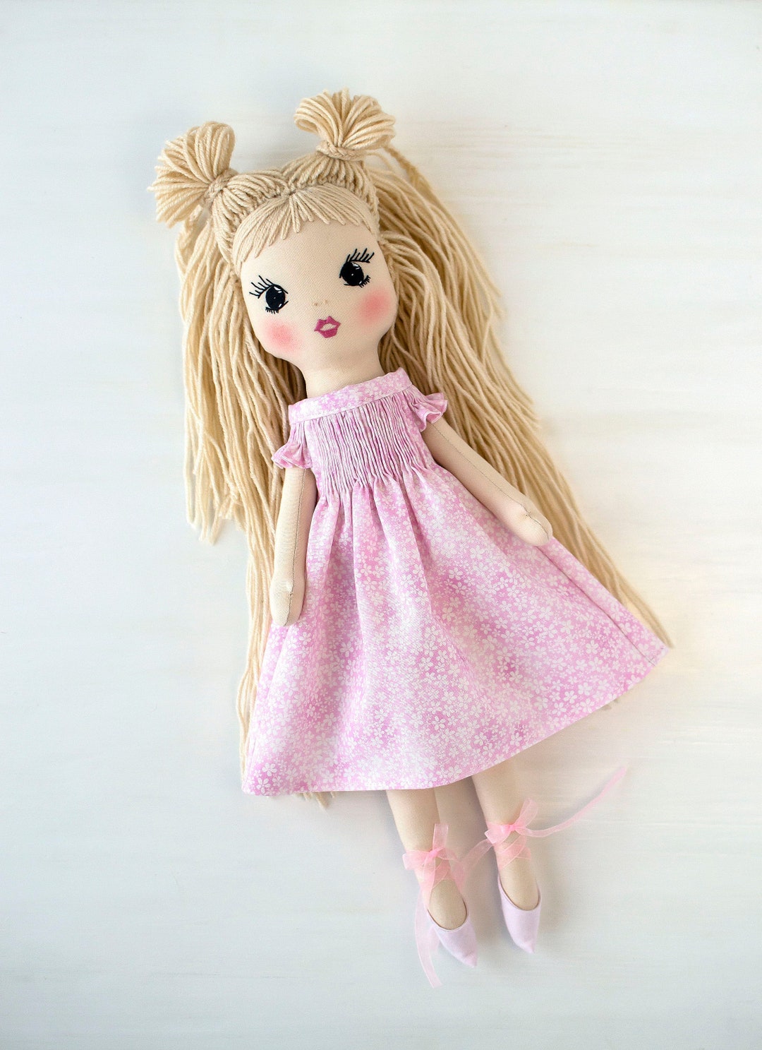 Handmade Rag Doll Personalized Cloth Doll Heirloom Doll Fabric - Etsy