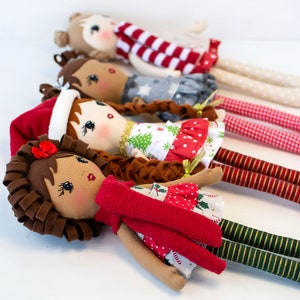 Black Rag Doll Handmade Christmas Doll Personalized Cloth Doll - Etsy