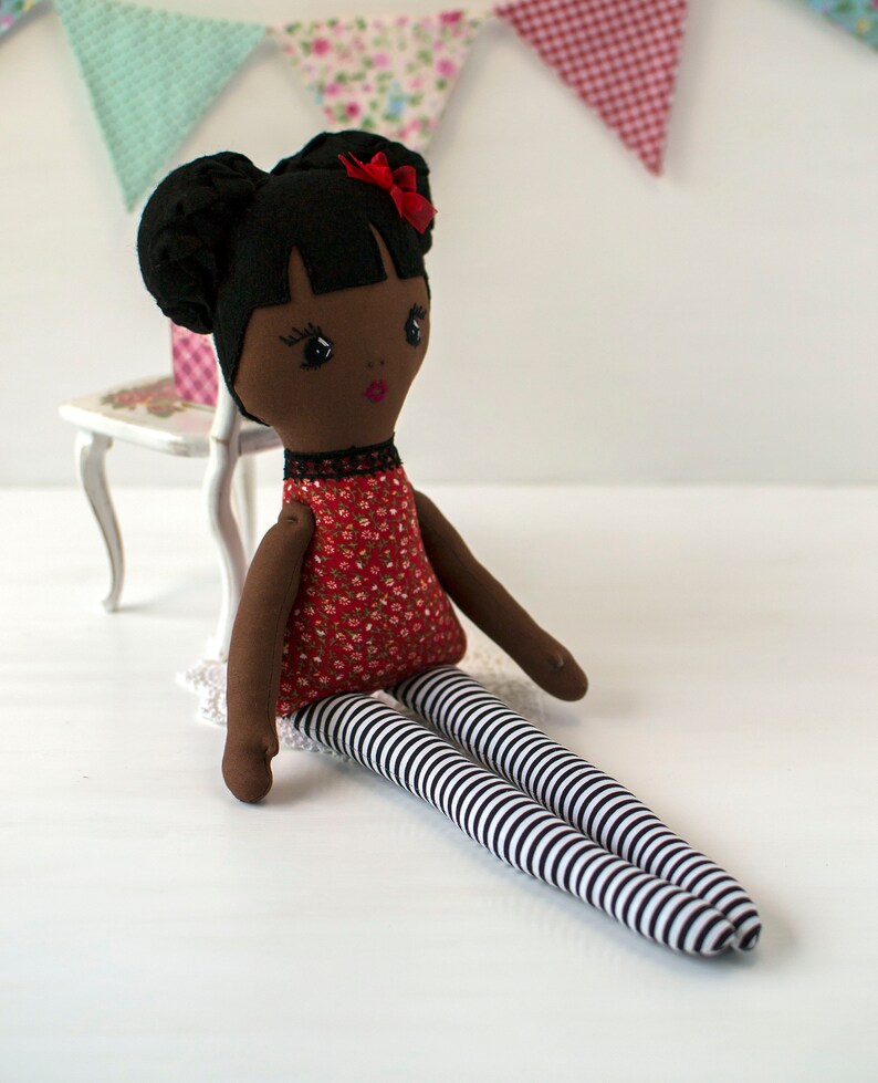 Rag Doll Pattern PDF & Tutorial 16'' Cloth Doll Sewing - Etsy