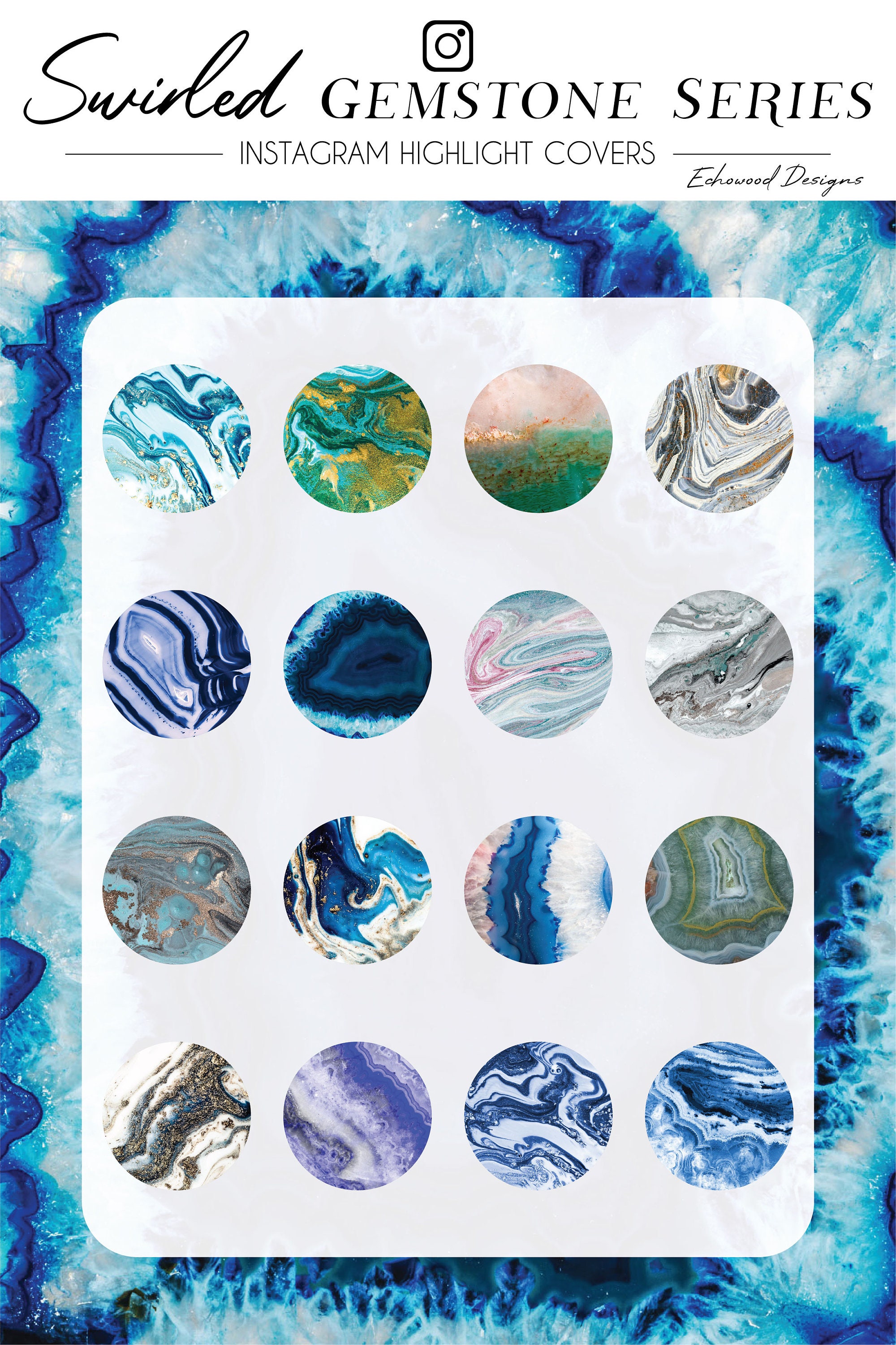 Marble Highlight Covers, Instagram Highlight Icons, Marble Instagram ...