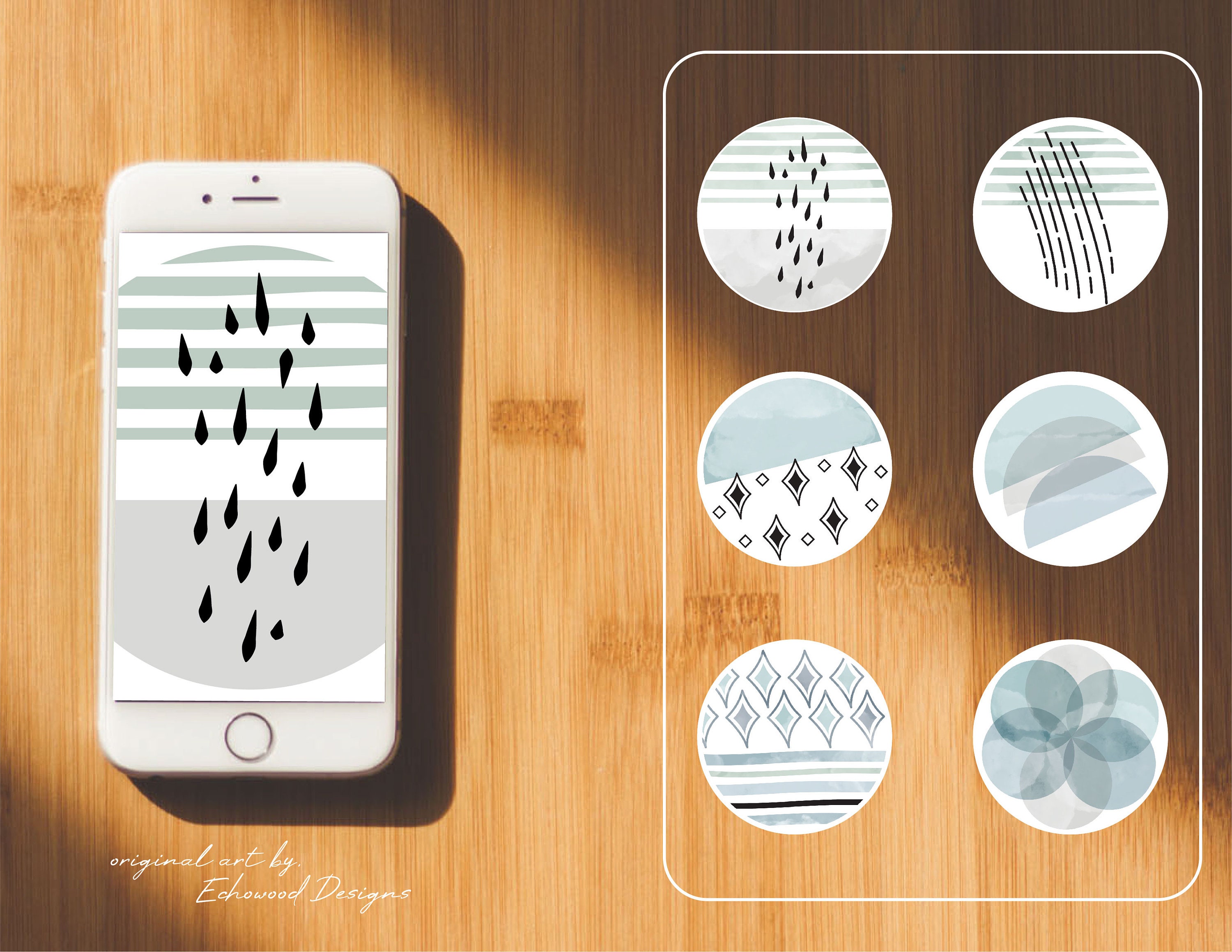 Abstract Highlight Covers, Minimalistic Instagram, Highlight Covers ...