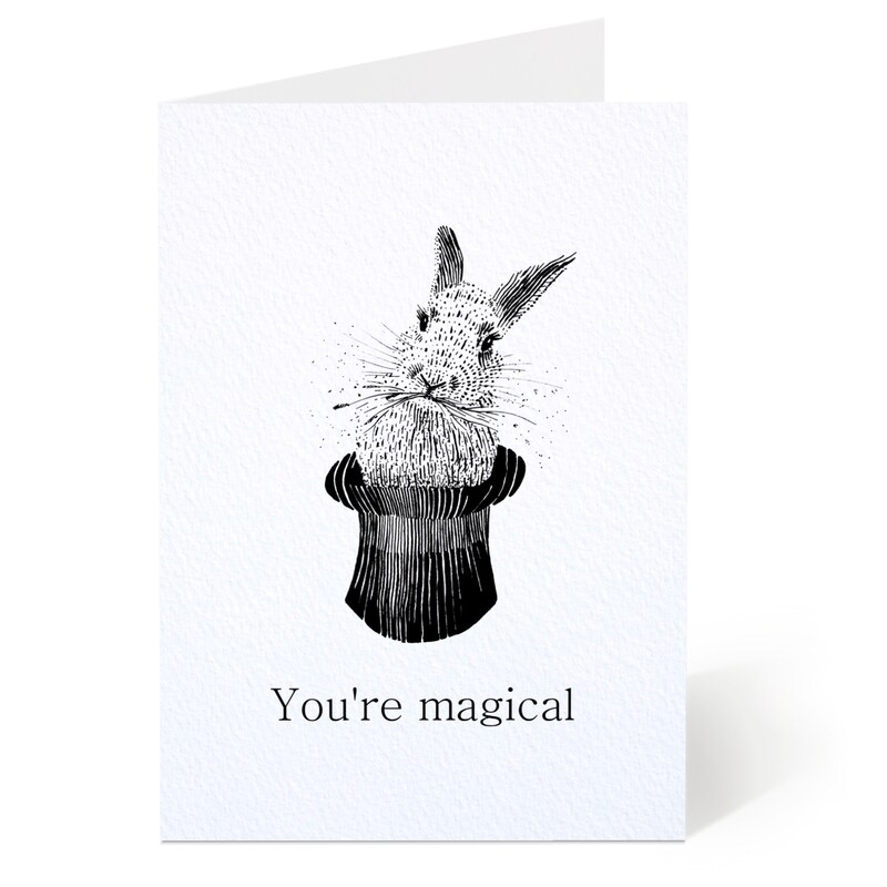 Bunny Pun Card - Etsy