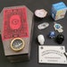 COFFIN FORTUNE TELLER Kit W/ Universal Waite Tiny Tarot White - Etsy