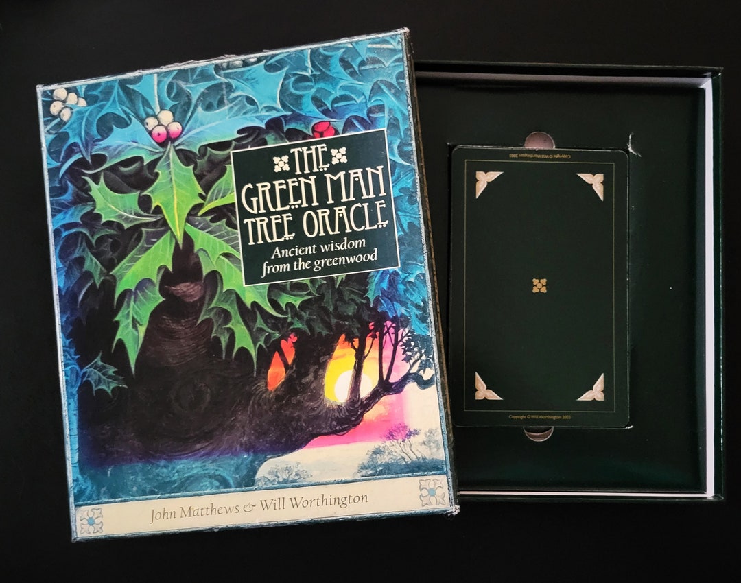 The Greenman Tree Oracle Boxed Deck & Guidebook Set by John Matthews ...