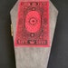 COFFIN FORTUNE TELLER Kit W/ Universal Waite Tiny Tarot White - Etsy