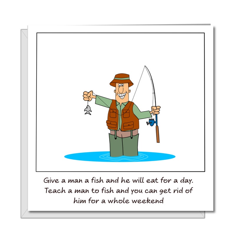 Fishing Cards - Etsy