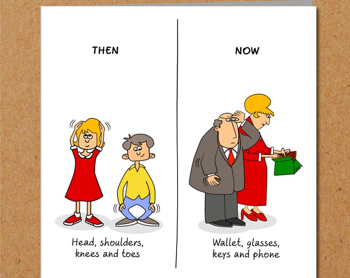 Funny Birthday or Anniversary Card 40th 50th 60th Valentines - Etsy