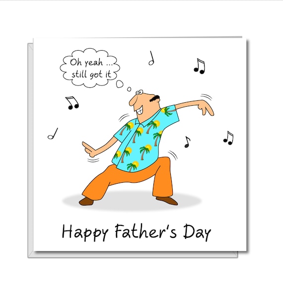 Funny Cartoon Fathers Day Cards