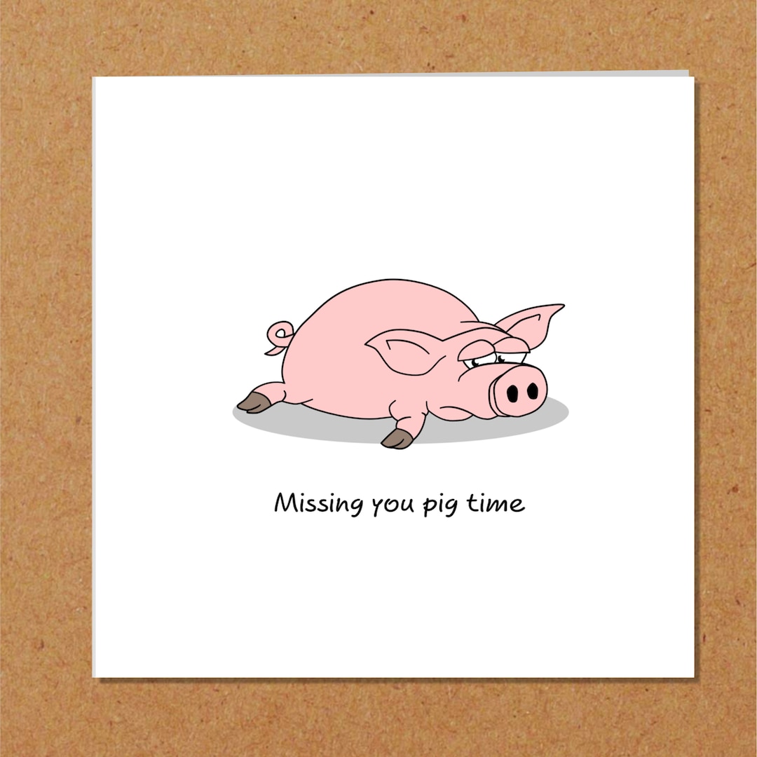 Missing You Card Thinking of You Card Friendship Card - Etsy