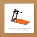 Funny Treadmill Birthday Card: Gym Humor, Mum, Girlfriend - Etsy UK