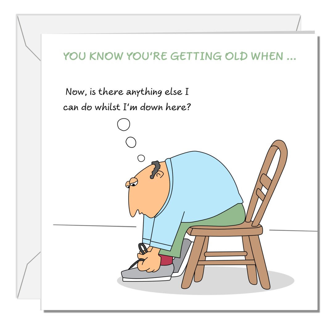 Funny Birthday Card for Male 50th 60th 70th Husband Father Dad Uncle ...