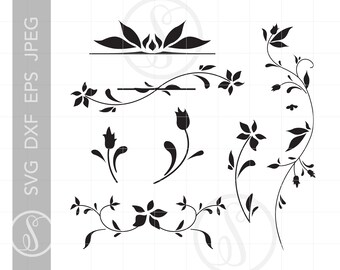 Filigree svg file | Etsy