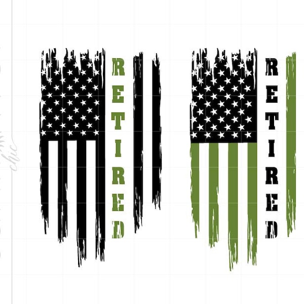 Us Army Retired Svg - Etsy