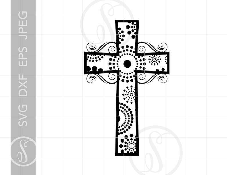 Cross Svg Cut Files Cross Clipart Downloads Cross Vector - Etsy
