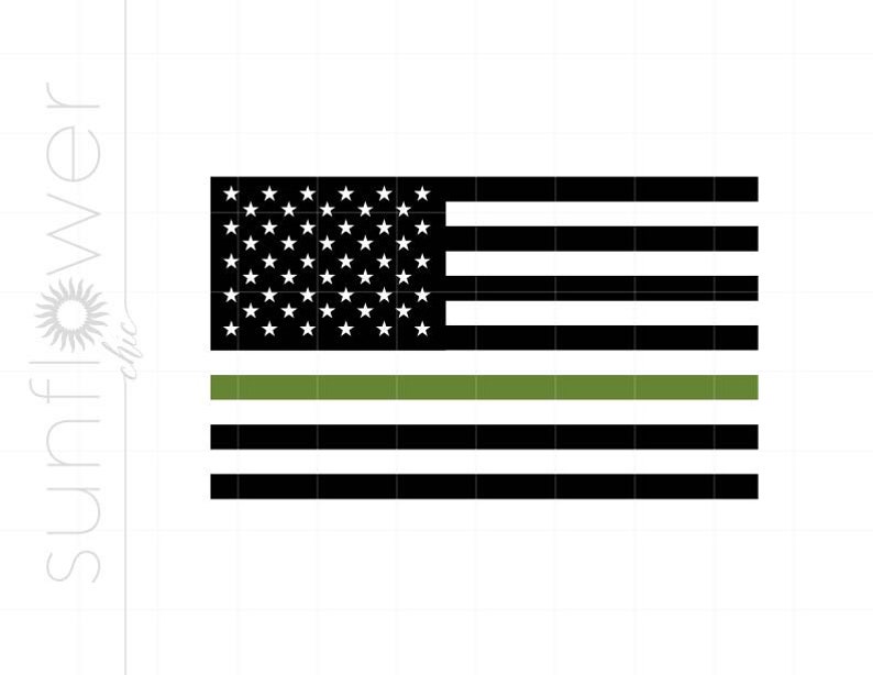 American Military Flag Svg Military Flag Svg Cut Files - Etsy