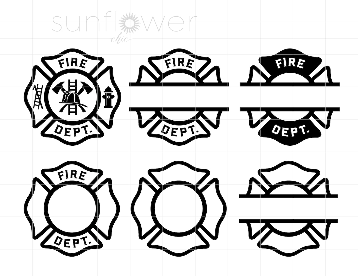 Fire Dept Svg Downloads | Fire Fighter Svg | Fireman Svg | Fire ...