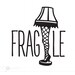 Fragile Lamp Svg, Christmas Story Leg Lamp Svg, Fragile Leg Lamp Svg ...