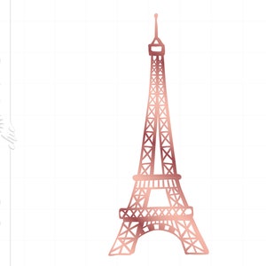 Paris Svg | Rose Gold PARIS Svg Cut File Clipart Downloads | Parisian ...