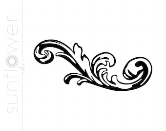 Simple Filigree Drawing
