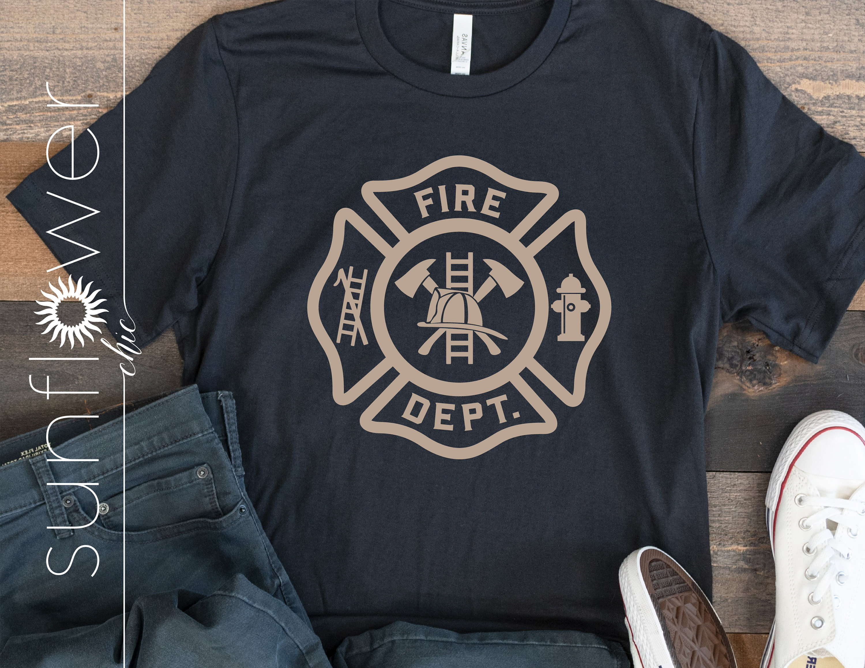 Silueta De Bombero Svg