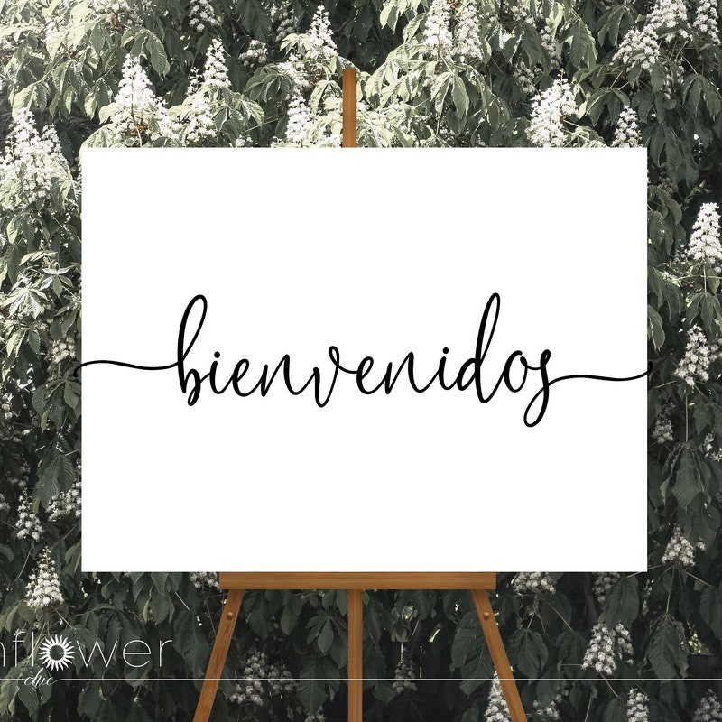 Bienvenidos Sign - Etsy