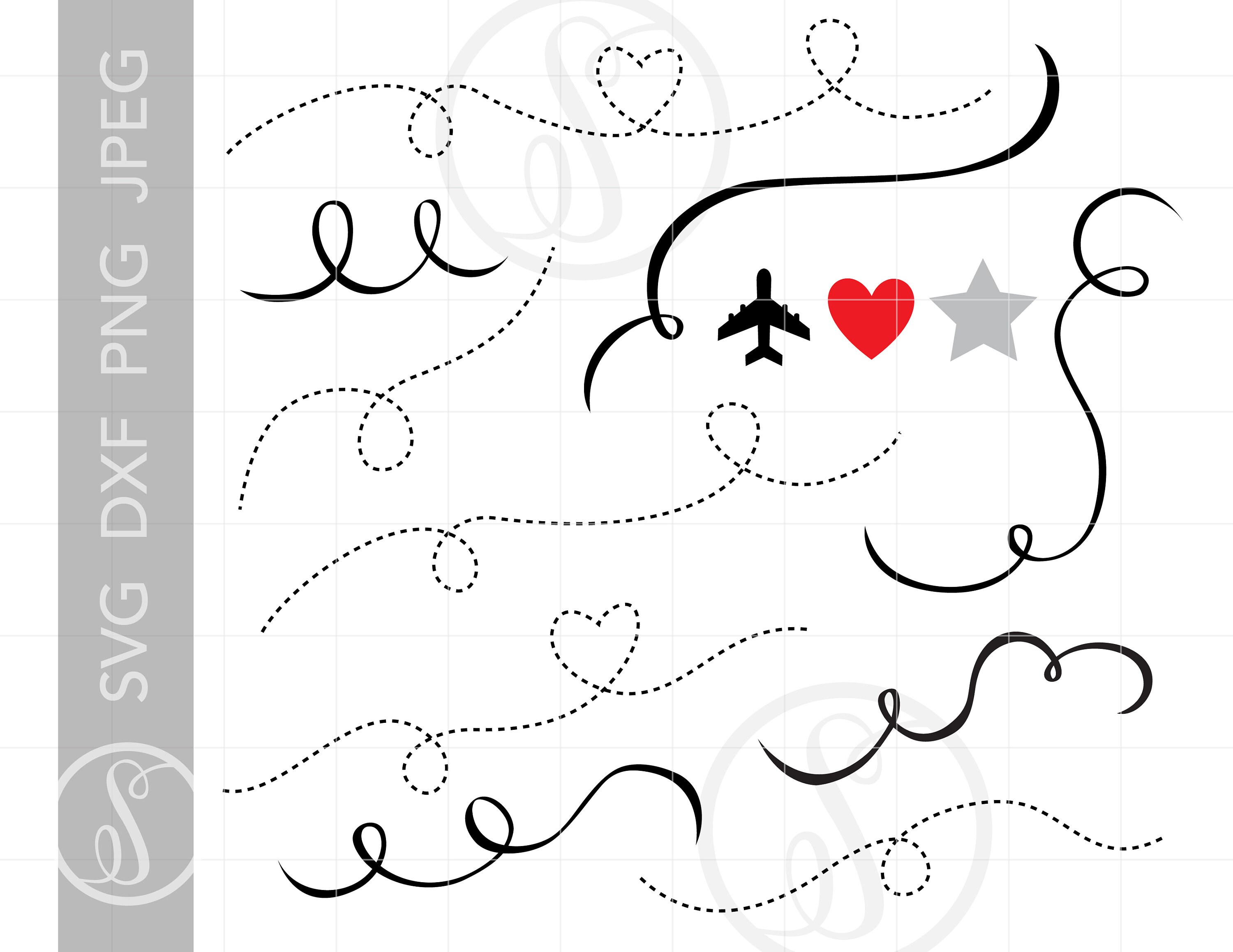 State to State SVG State to State Silhouette Cut Files - Etsy