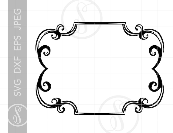 Frame Border SVG Frame Border Clipart Frame Border | Etsy