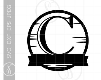 Letter C Svg | Etsy