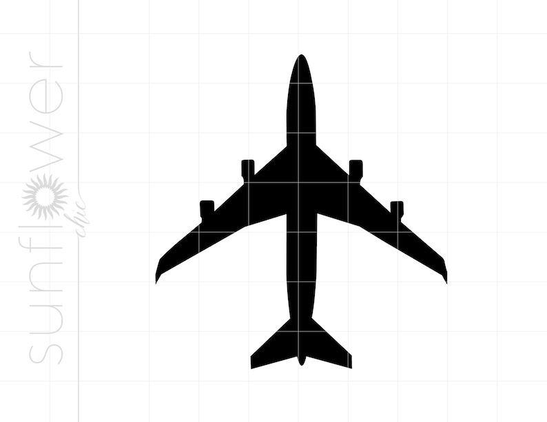 747 SVG 747 Airplane Clipart Download 747 Cut File for - Etsy