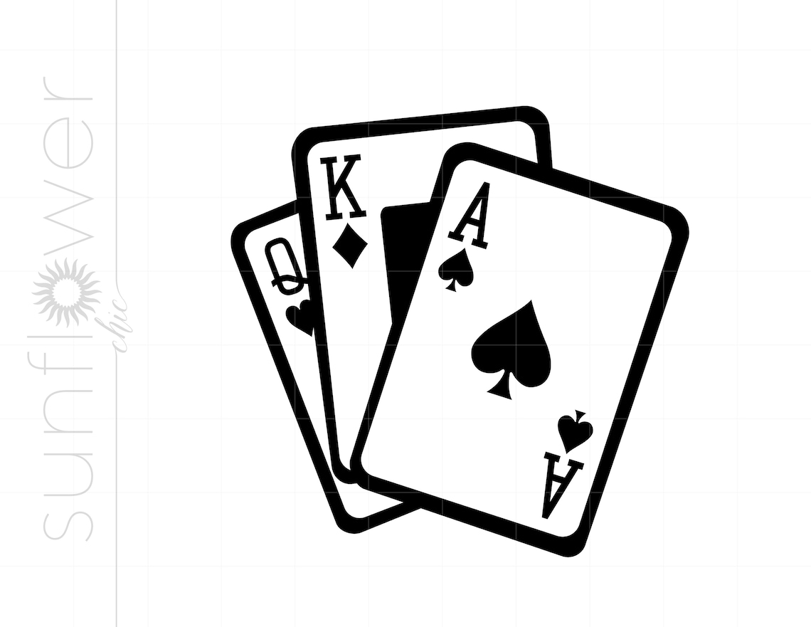 Playing Cards SVG | Playing Cards Clipart | Playing Cards Cut File for ...