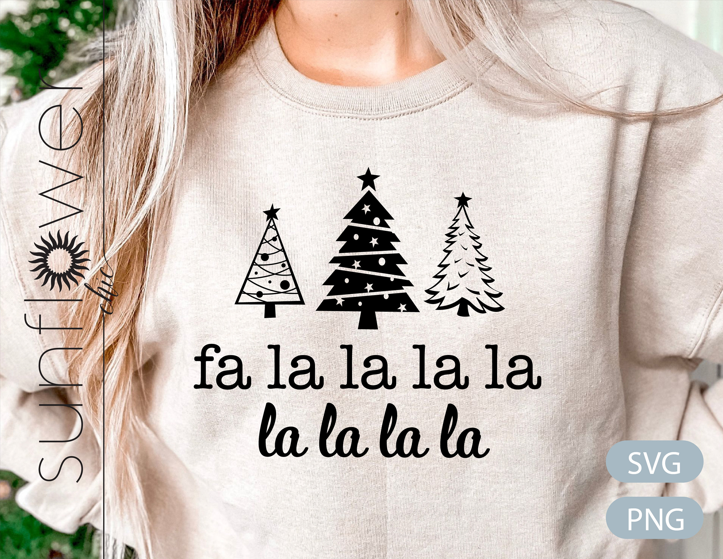 Fa La La Svg | Christmas SVG | Falala Svg | Holiday Saying Cut File ...
